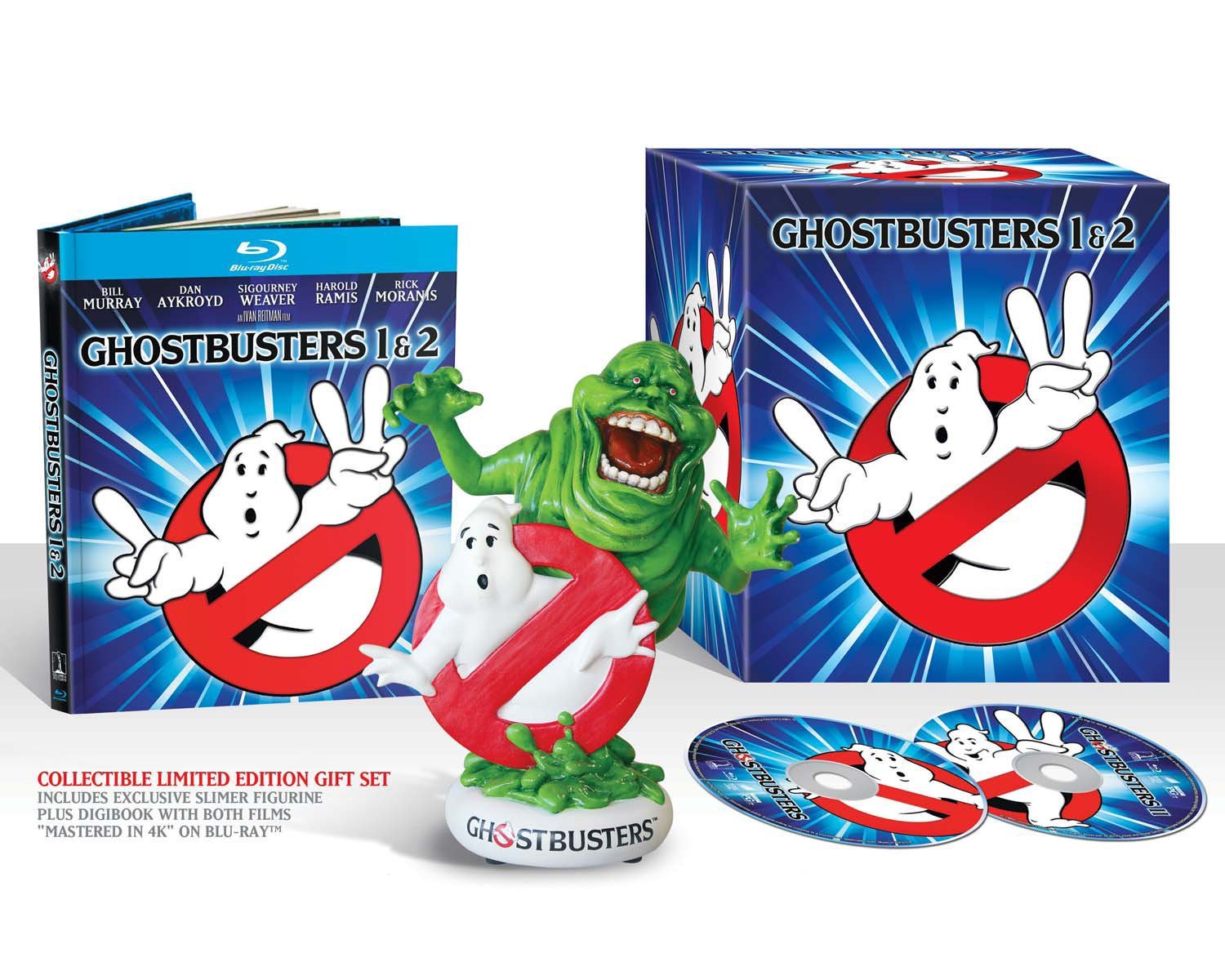 Amazon.com: Ghostbusters/Ghostbusters II Limited Edition Gift Set [Blu ...