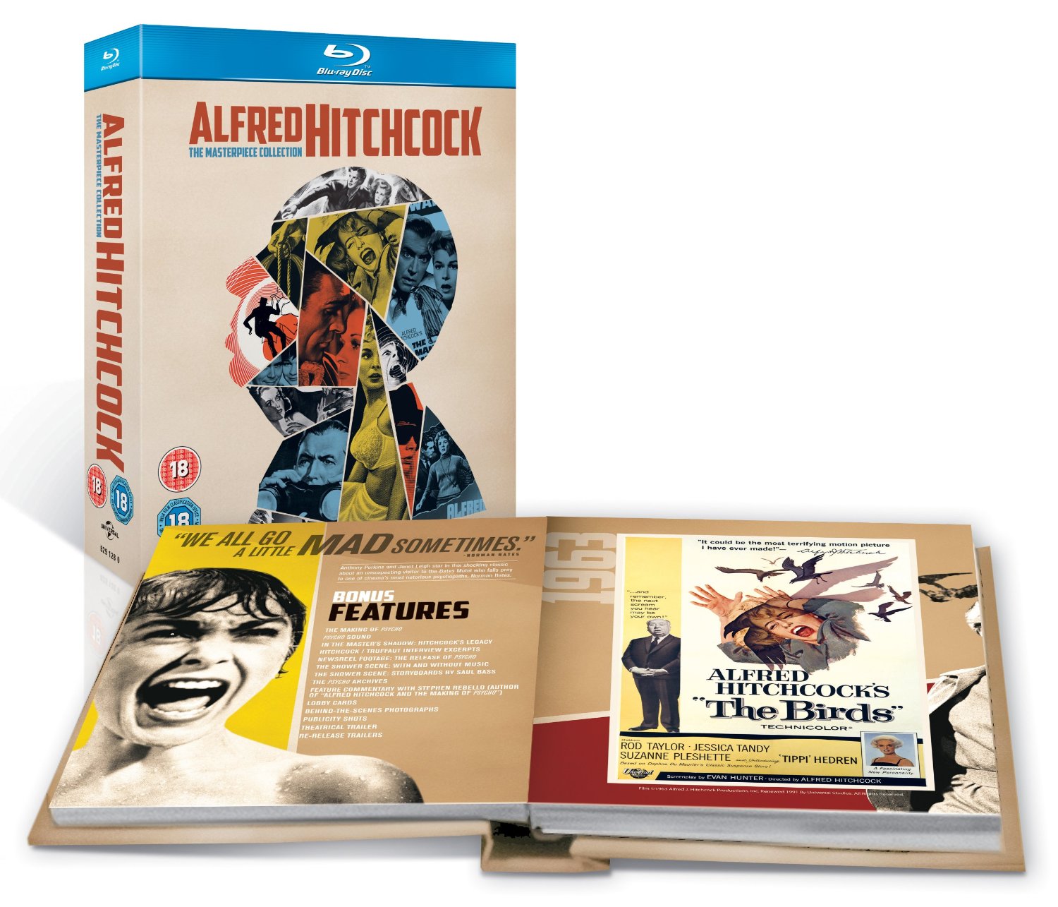 Alfred Hitchcock Masterpiece Collection [Blu-ray] für 21,59€ inkl. VSK ...