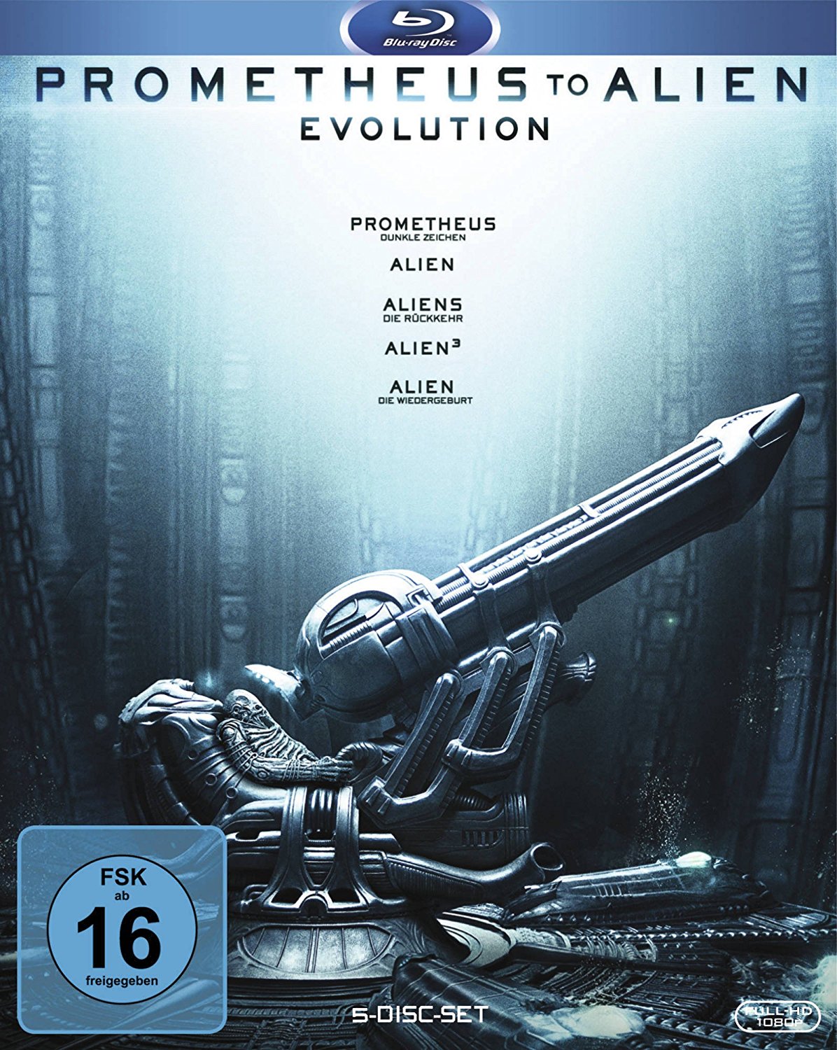 Prometheus to Alien – Evolution [5 Blu-rays] für 18,00€ + VSK › Bluray ...