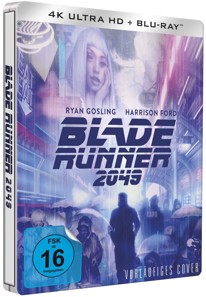 Blade Runner 2049 Blade Runner 2049 (Limited 4K Ultra HD Steelbook Edition) [Blu-ray] für 23,45 ...