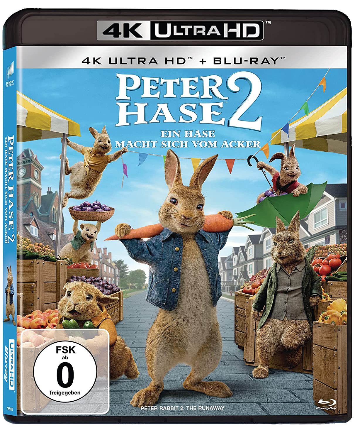 Peter Hase 2 – Ein Hase macht sich vom Acker (4K Ultra HD) (+ Blu-ray ...