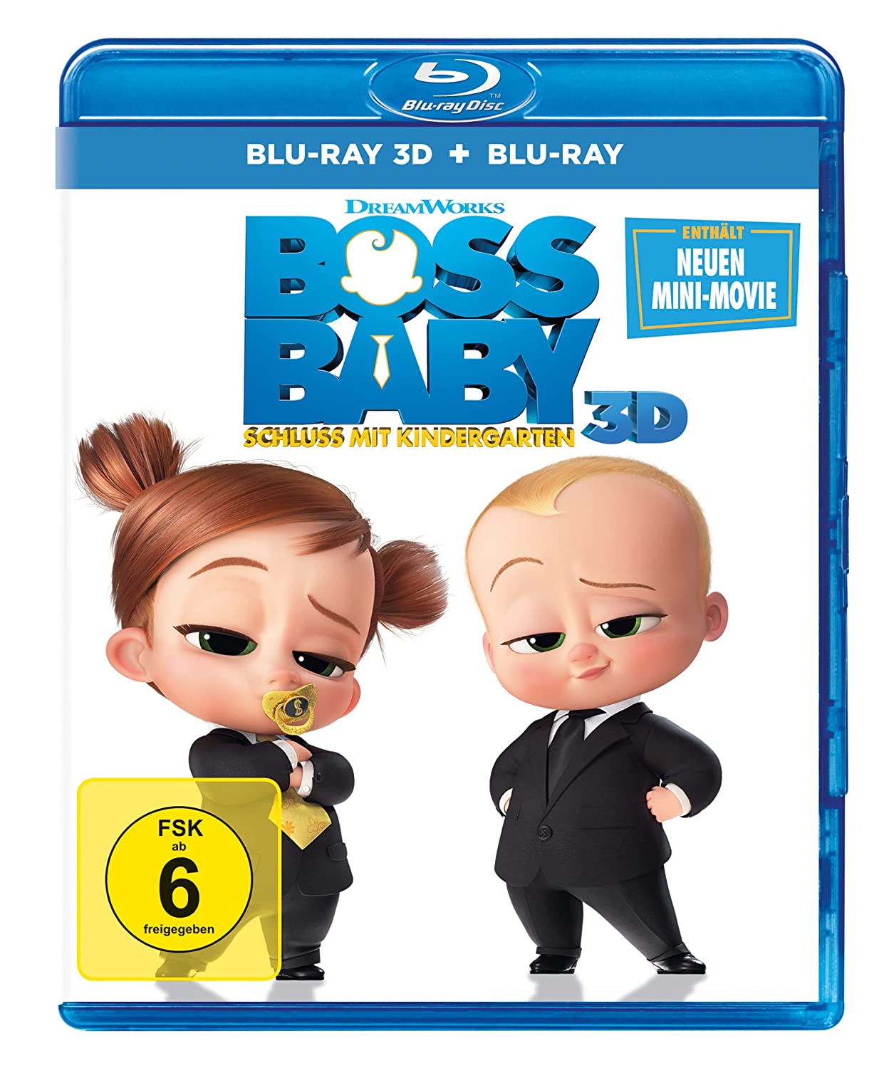 Boss Baby – Schluss mit Kindergarten [Blu-ray 2D und 3D] für 9,99 ...