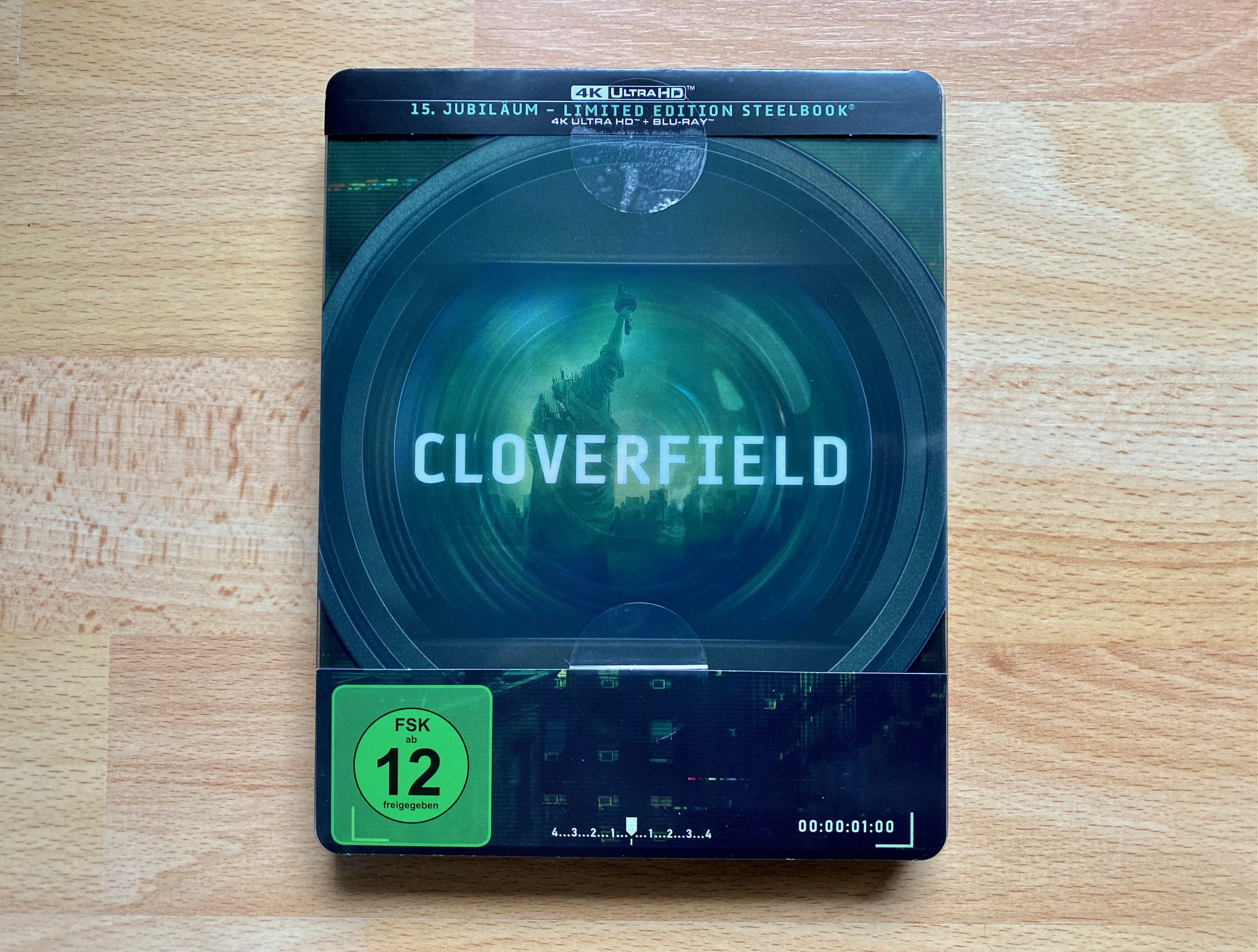[Review/Unboxing] Cloverfield (2008) 15. Jubiläum – Limited Edition Steelbook (4K UHD + Blu-ray ...