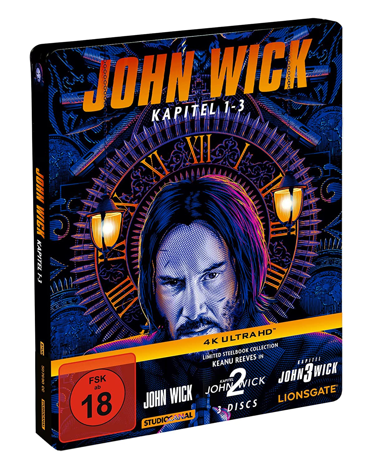 [Preisfehler] John Wick 1-3 Collection – Steelbook [4K Ultra HD] für 27,99€ inkl. VSK › Bluray ...