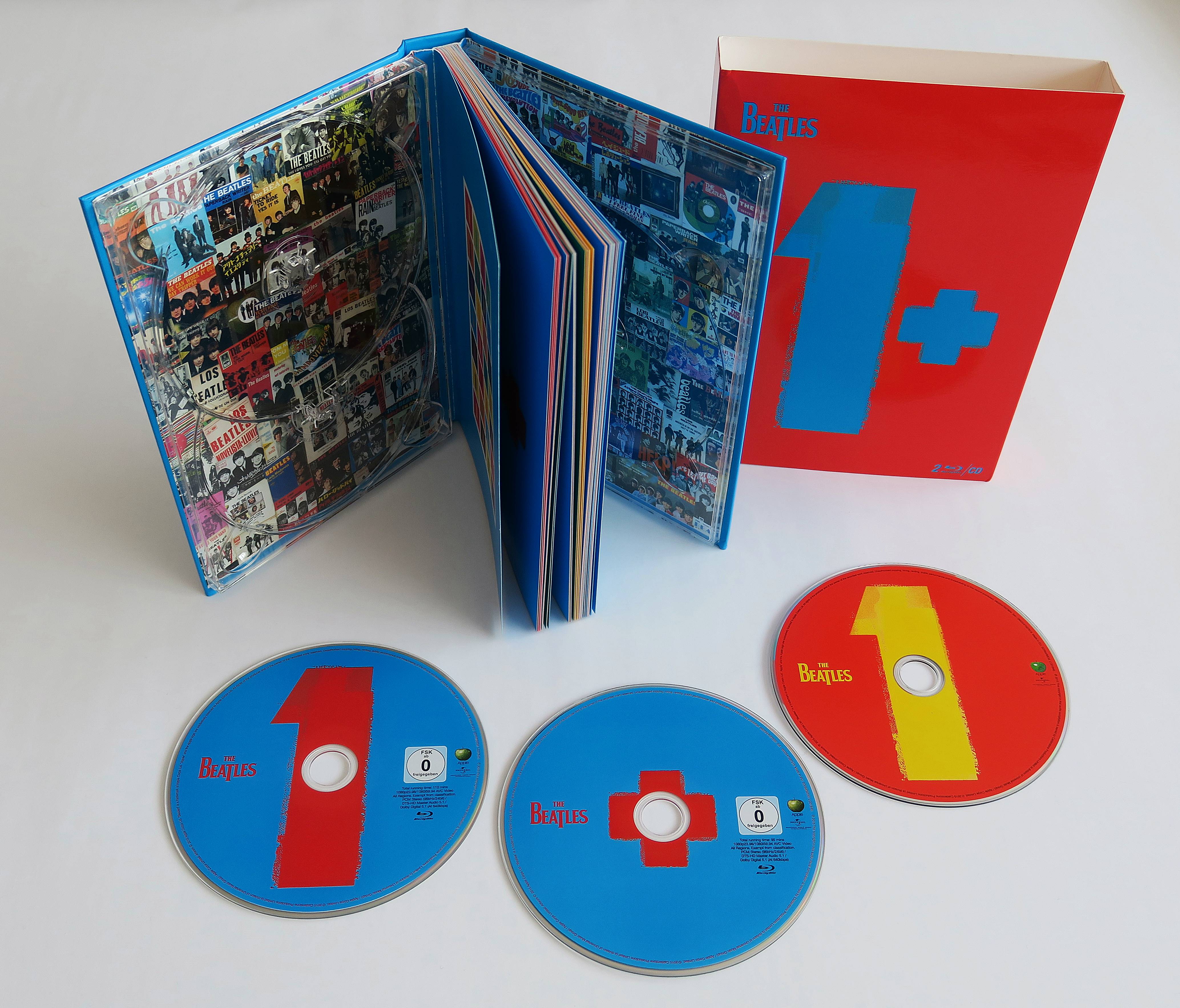 [Review] The Beatles 1+ Deluxe Limited Edition (Mediabook) (2 Blu-rays + CD) › Bluray-Dealz.de