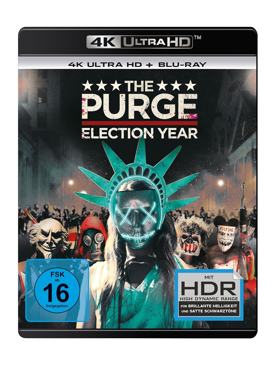 Amazon.de: 4K UHD Blu-rays für je 12,99€ u.a. The Purge 3 – Election ...
