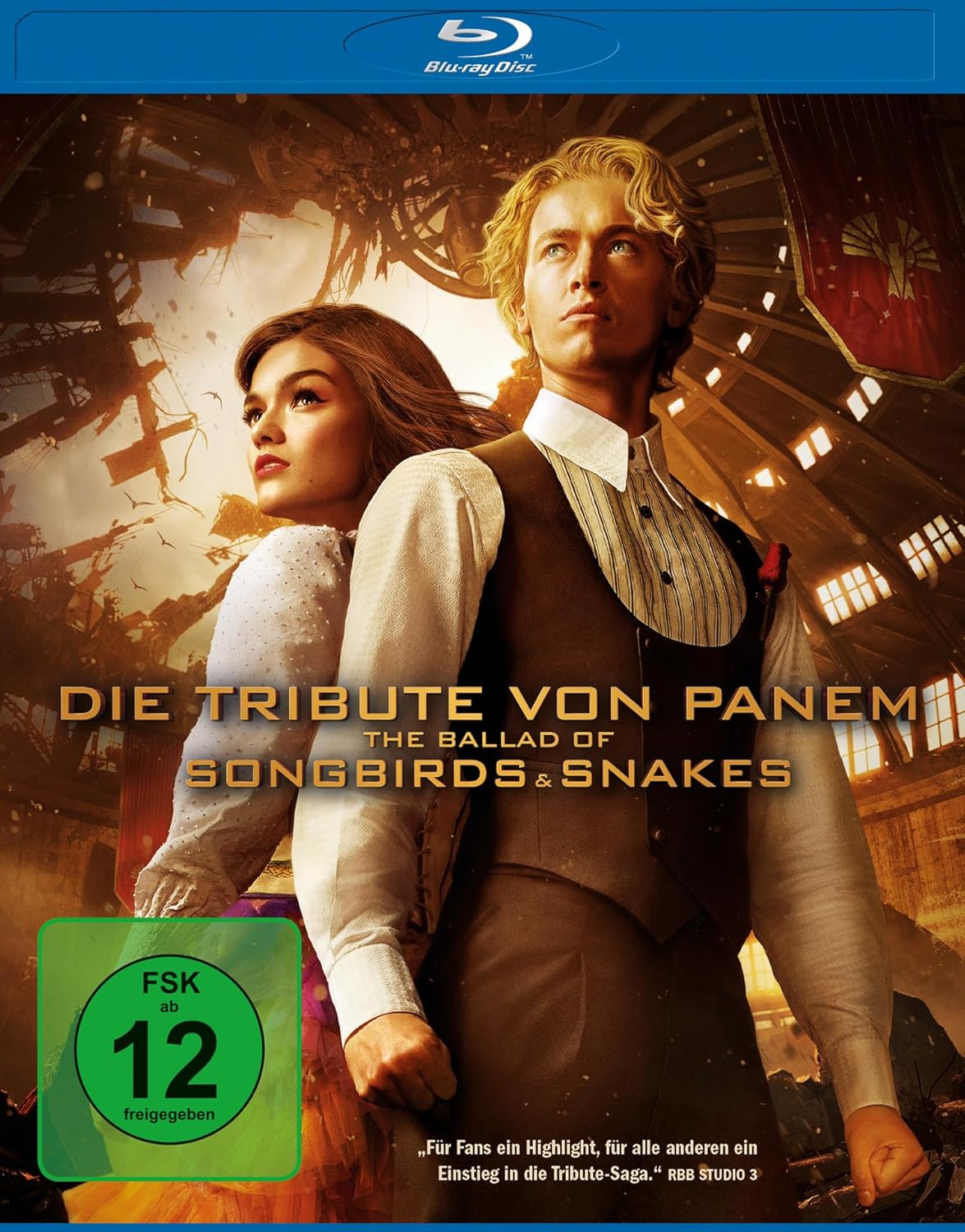 Amazon.de: Die Tribute von Panem – The Ballad of Songbird & Snakes [Blu-ray] für 6,79€ + VSK ...