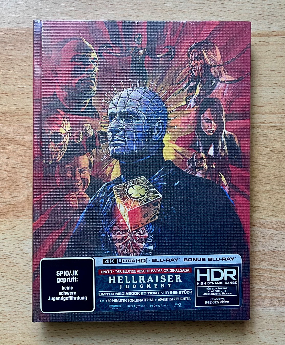 [Review/Unboxing] Hellraiser: Judgment (2018) Limited Mediabook Cover A (4K UHD + Blu-ray ...