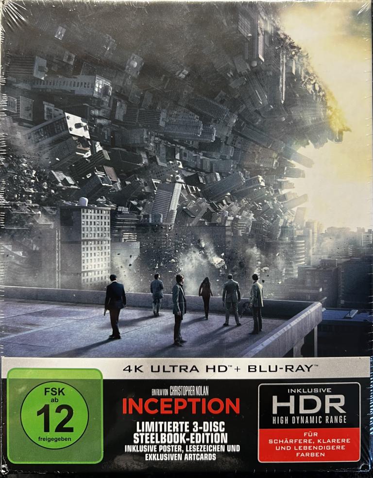 [Review] Inception 4K UHD Collector´s Edition – Bluray-Dealz.de