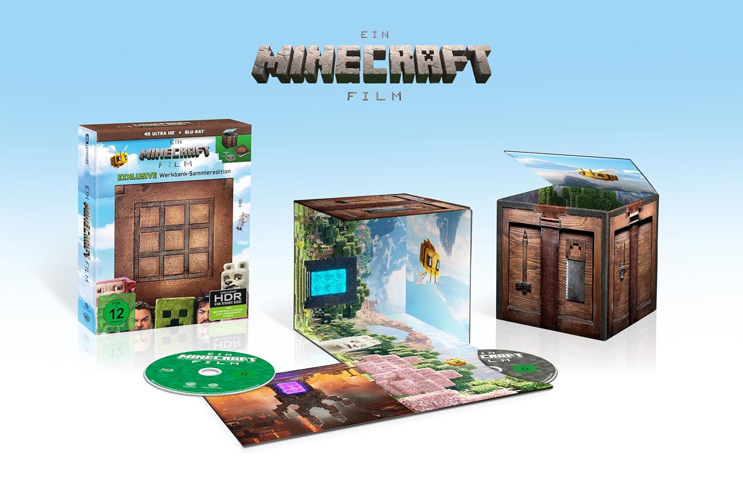 Amazon.de: Ein Minecraft Film – Limited Collector’s Edition (4K UHD ...
